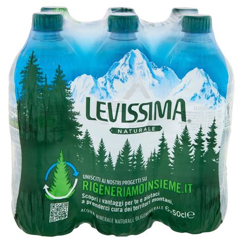 Acqua Levissima 6 X 50 Cl In Vendita Online Conad