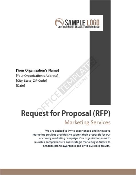 Sample Rfp