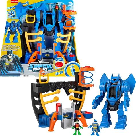 Imaginext Dc Super Friends Batman Playset Robo Command
