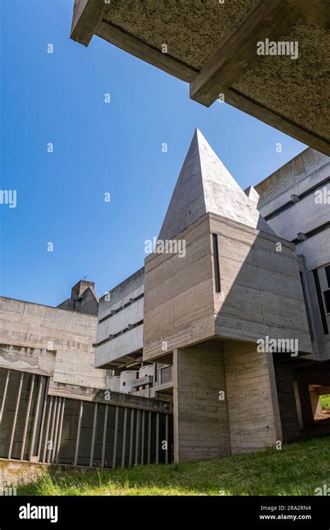 France Rhone Éveux Sainte Marie De La Tourette Convent Built By Le Corbusier In 1958 Listed