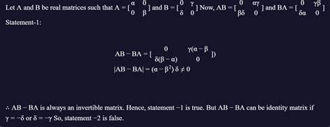 Solution Verification Somethings Not Right About My Understanding About Identity Matrices