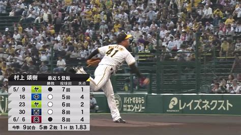 【動画】阪神vsオリックス 20230613 ダイジェスト スポーツナビ「虎テレチャンネル」
