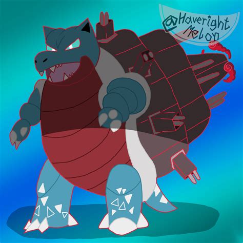 Gigantamax Blastoise By Haverightmelon On Deviantart