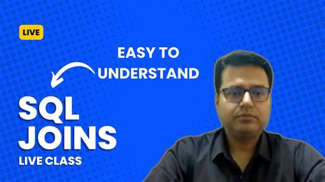 Sql Joins Explained In Live Online Class Left Right Inner Outer