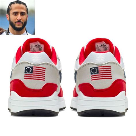Colin Kaepernick Objects Nike Besty Ross Flag Shoe