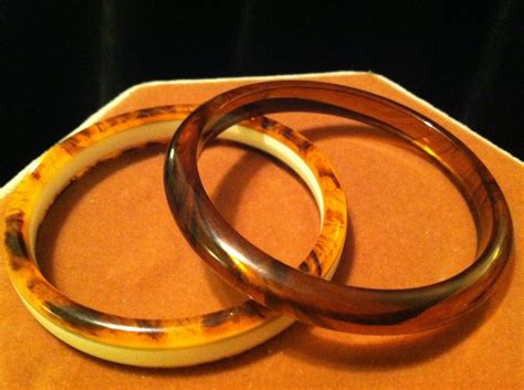 Two Vintage Lucite Bangles Haute Juice