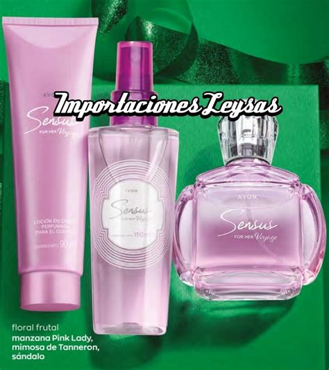 Avon Sensus For Her Voyage Set Of 3 Fragance Eau De Toilette 100 Ml 3 4