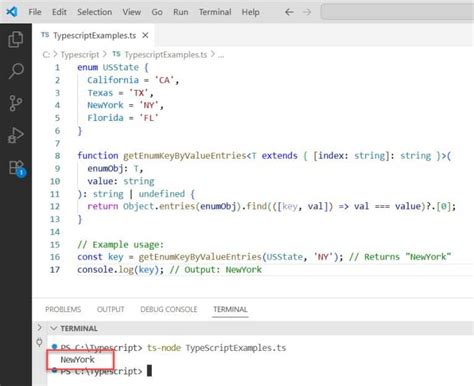 How To Get Enum Key By Value In Typescript