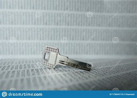 Concept Image Of Internet Security Key And Personal Information