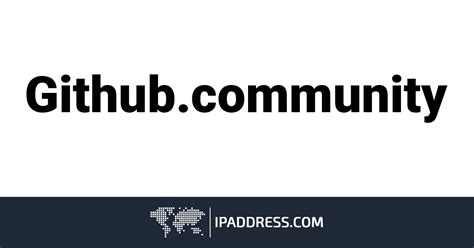 Munity Community · Discussions · Github