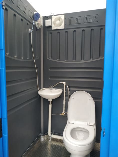 Luxury Low Price Portable Bathroom Temporary Restroom Easy To Move Fast