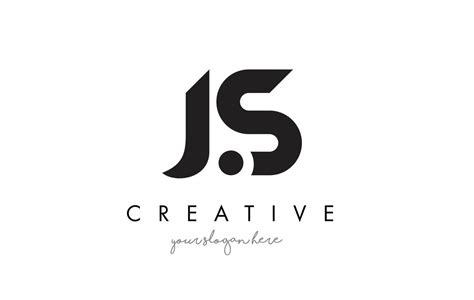 Js Letter Logo Design With Creative Modern Trendy Typography 4907849