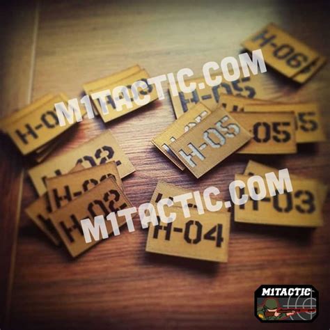 Custom Tan Call Sign Id Patch