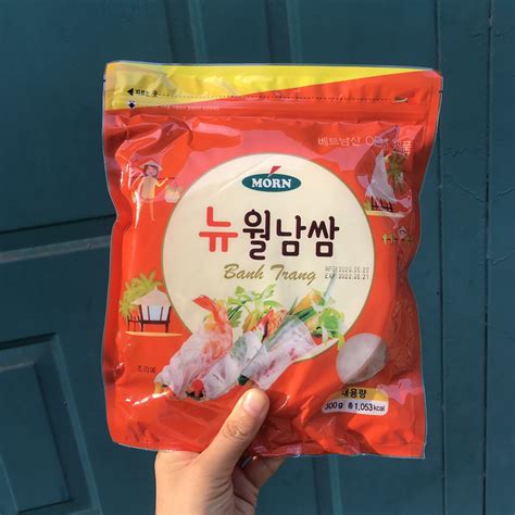 韩国进口越南产包饭米皮300g薄卷粉米粉春卷皮60张虎窝淘