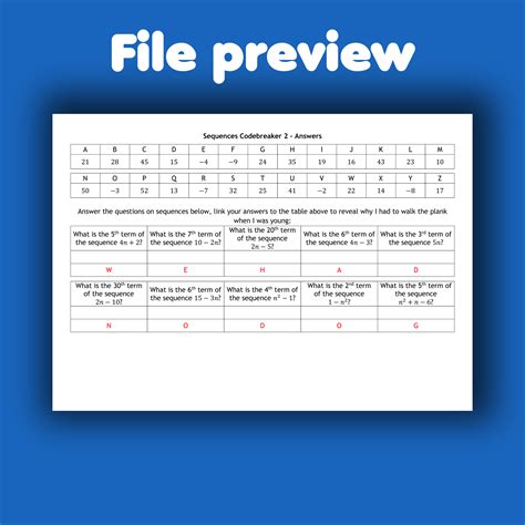 Sequences Codebreakers Andy Lutwyche