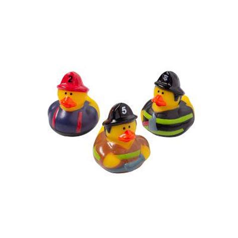 Firefighter Rubber Duck Fireman First Responder T Cruise Ducks