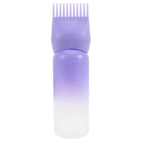 Root Comb Applicator Bottle Hair Dye Bottle Applicator Brush With