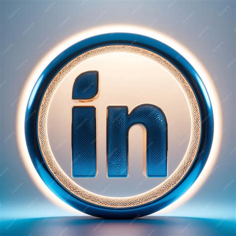 Professional Linkedin Logo For Social Media Branding Premium Ai
