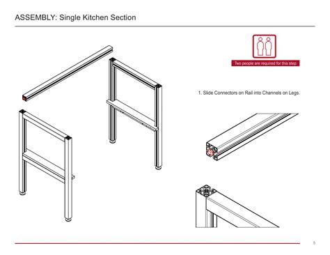 Danver Stainless Steel Cabinetry Catalogs Assembly Guide