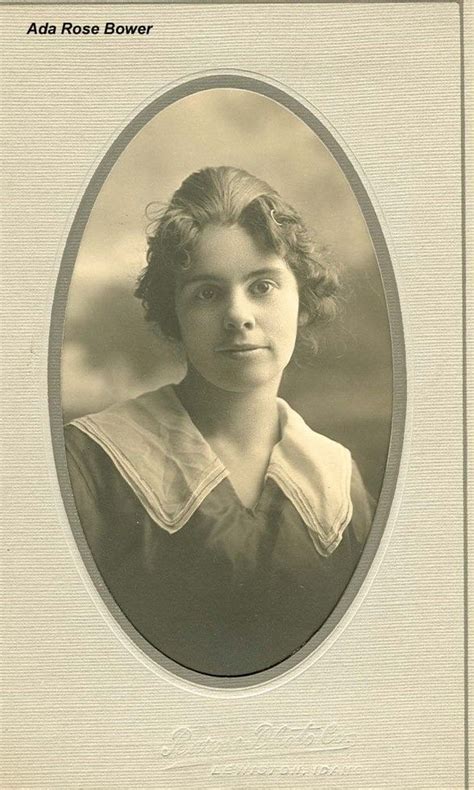 Ada Rose Bower Rhett 1897 1956 Mémorial Find A Grave