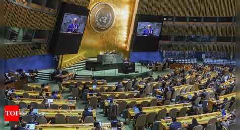 Un Security Council Un General Assembly Set To Vote On Nonbinding
