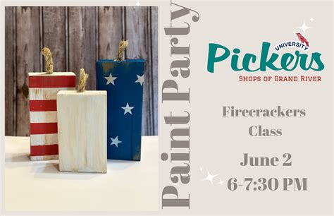 Firecrackers Class University Pickers