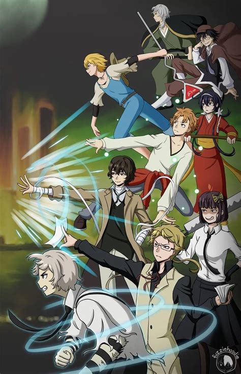 The Armed Detective Agency Bsd Armed Detective Agency Characters