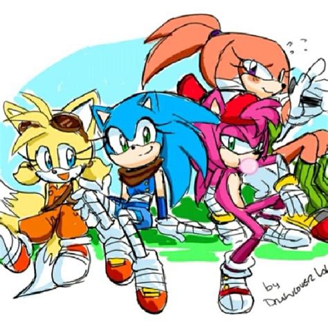 Gender Bent Sonic Boom Sonica Boom Sonic Sonic Underground Sonic