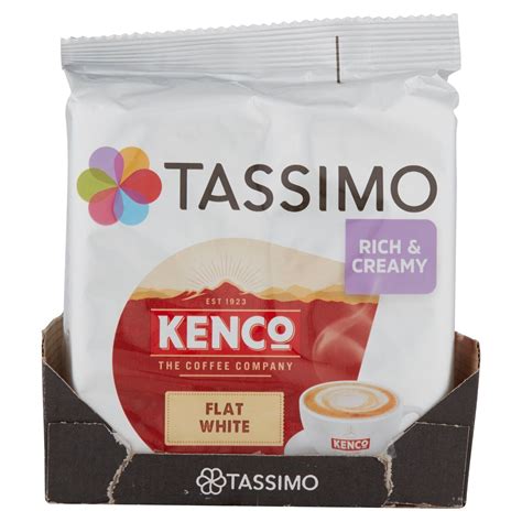 Tassimo Coffee Pods Kenco Flat White 5 Packs 40 Drinks 8711000442500
