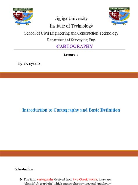 Cartography Ch 1 Pdf Map Cartography