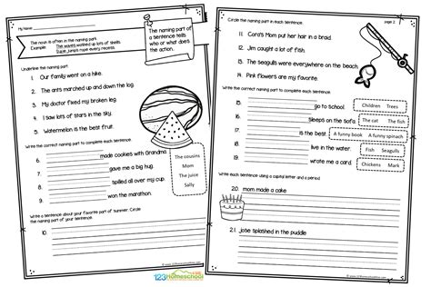 2nd Grade Language Worksheets English Language Arts Worksheets Grade