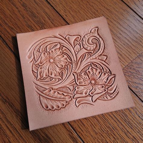 カービング図案とサンプル作り Luna Leather Craftブログ