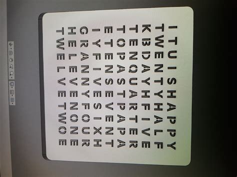 Design And 3d Print An Rgb Word Clock 13 Steps With Pictures