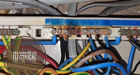 Burnt Consumer Unit Electrical Faults Fixed