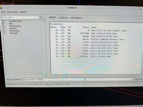 More Error Finishing Read Linuxcnc