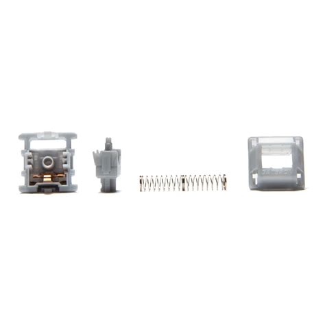 Gateron Smoothie Silver Linear Switches Divinikey