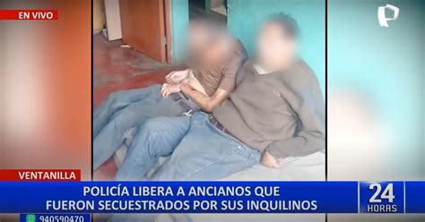 Ventanilla Inquilinos Secuestran Tres Días A Adultos Mayores Infobae