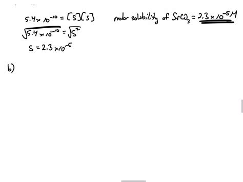 Solved Determine The Ksp For Ag2so4 If The Molar Solubility Is 1 2 X 10 5 M In Pure Water At