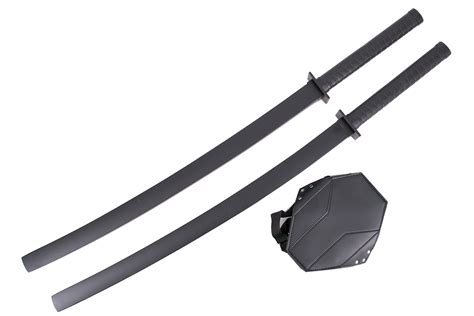 Set Of Two Katanas With Deadpool Backpack Unofficial Replica Queespadas