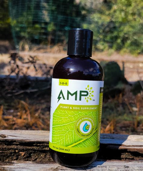 Amp 8oz Organic Microalgae Biostimulant For Plant Growth Organicrev