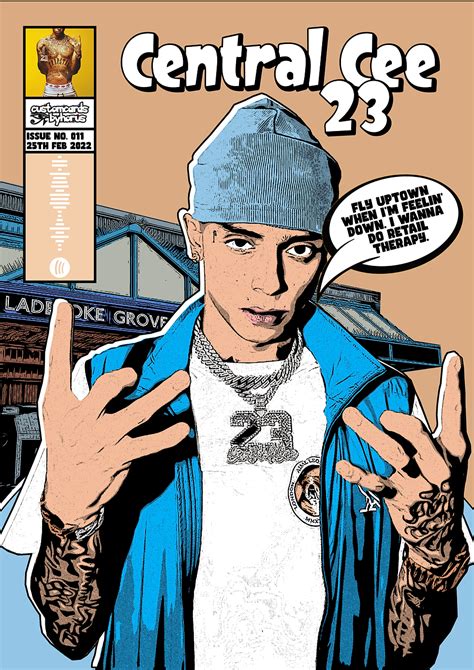 Central Cee A4 Poster Customcardsbyhorus