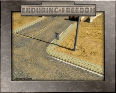 Checkpoint Assets Image Enduring Freedom War On Terror Mod For Men Of War Moddb