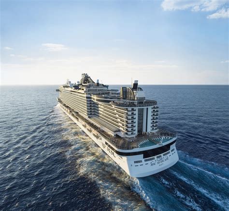 Neue Msc Seascape Steht Vor Der Allerersten Atlantiküberquerung