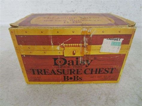 Daisy Treasure Chest Bbs Crosman Wadcutter And Daisy Pointed Pellets Oberman Auctions