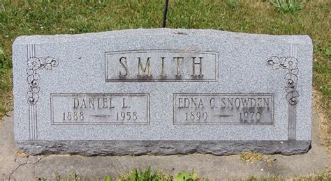 Daniel Lee Smith 1888 1958 Mémorial Find A Grave