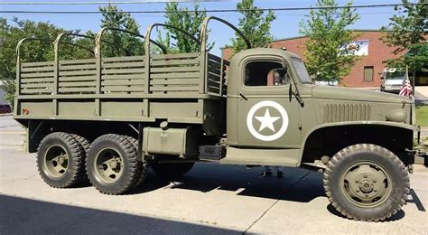1942 Gmc Cckw Troop Transport 2 5 Army Vehicles Willys Jeep Wwii
