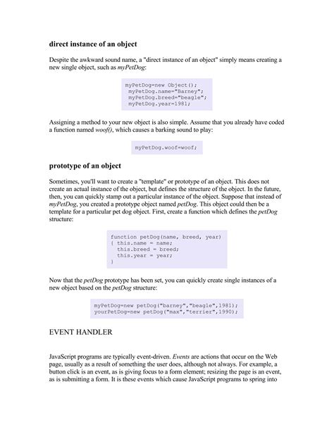 Java Script Language Tutorial Doc