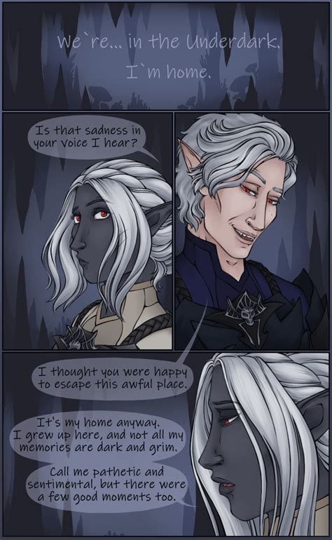My Mc May Be A Seldarine Drow But That Doesnt Mean Shes Not Missing Her Home Rbaldursgate3