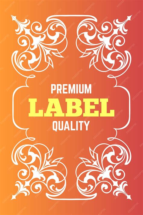 Premium Vector Label Design With Engraved Elements On Jam Packaging