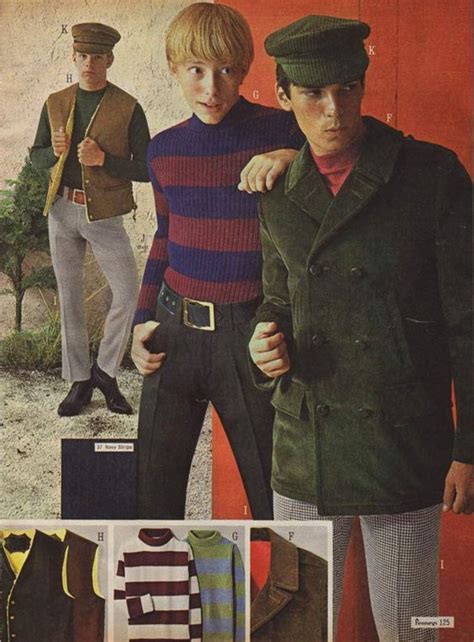 60s Mens Mod Fashion American Style